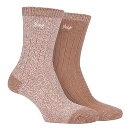 JEEP - 2er-Pack Damen Supersoft Wanderstiefel Socken