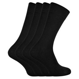SOCK SNOB - 4 Paar Bambus d&uuml;nne super weiche Anzugssocken f&uuml;r M&auml;nner & Frauen