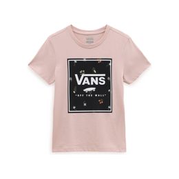Vans DAMENMODE T-SHIRT MIKRO DITSY BOX F&Uuml;LLEN ROSA