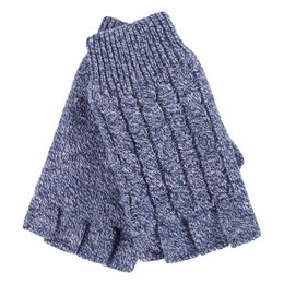 Heat Holders Damen Winter-Thermo-Fingerlose Handschuhe mit Zopfmuster