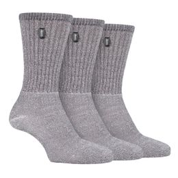 JEEP - 3 Paar Herren Vintage Baumwolle gepolstert Socken f&uuml;r Wanderschuhe