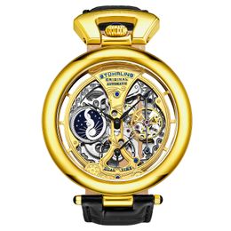 Gold Emperor's Grandeur Automatik 49mm Skeleton