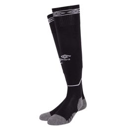Umbro - "Diamond" Fu&szlig;ballsocken (Schwarz/Wei&szlig;)