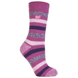 Heat Holders - Gemusterte warme Damen-Winter-Thermosocken 4-8 UK