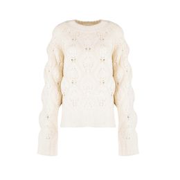 SILVIAN HEACH Pullover Oversize Damen beige