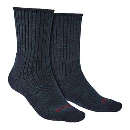 Bridgedale - Herren Wandern Midweight Merinowolle Socken -Navy