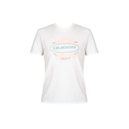 Guess T-Shirt LA Logo Herren wei&szlig;