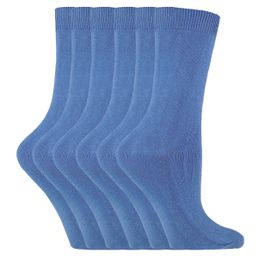 Sock Snob - 6 Paar Damen Socken aus Baumwolle in verschiedenen Farben