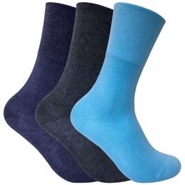3 Pack Damen nicht elastische thermische diabetische Socken f&uuml;r schlechte Durchblutung