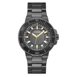 Guess Herrenuhr Quartz Silber