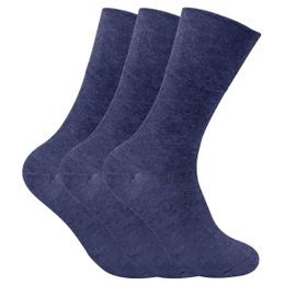 3 Pack Herren nicht elastische thermische Diabetiker Socken f&uuml;r schlechte Durchblutung