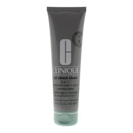 Clinique All About Clean 2-in-1 Aktivkohle-Maske + Peeling 100ml