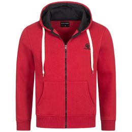 Rock Creek Sweatjacke Rot