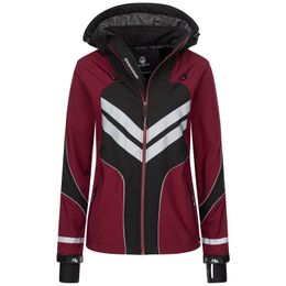 Rock Creek Jacke Weinrot
