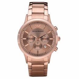 Emporio Armani Herrenuhr Quartz Rosegold