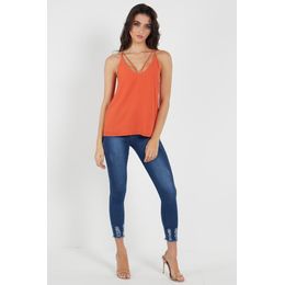 Schlichtes Riemchen-Cami-Top