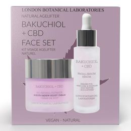 London Botanical Laboratories LBL- CBD + Bakuchiol Gesicht Set ( Serum + Feuchtigkeitscreme )
