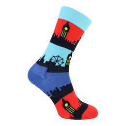 London Landmark Socken | Happy Socks | Geschenk-Socken - Blau