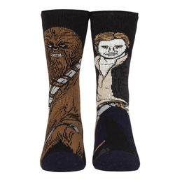 Herren Star Wars Socken | Heat Holders Lite | Novelty Thermosocken f&uuml;r den Winter - Chewie & Hans