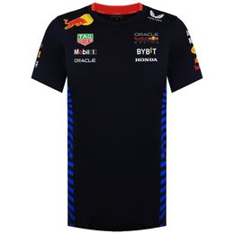 Castore Red Bull Racing Offizielles Teamline Set Up Herren Navy T-Shirt