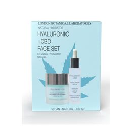 London Botanical Laboratories LBL-Coffret visage CBD + Hyaluronique (S&eacute;rum + Hydratant)