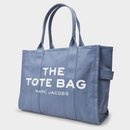 Marc Jacobs The Large Tote Bag in blauem Canvas