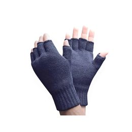Heat Holders Herren Winter Warm 3.2 TOG Fleece gef&uuml;ttert Isolierte Fingerlose Handschuhe