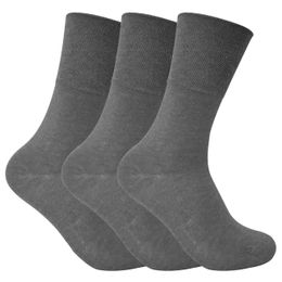 3 Pack Damen nicht elastische thermische diabetische Socken f&uuml;r schlechte Durchblutung