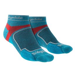 Bridgedale - Mens Running Ultralight Sport Low Socken - Blau
