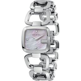Gucci YA125502 Silber Damen Perlmutt Uhr