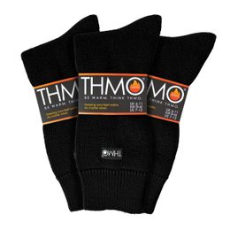 THMO - 3er Pack Multipack Herren dicke warme Wintersocken mit Comfort Top