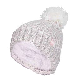 Heat Holders Damen Fleece gef&uuml;ttert Cuffed Thermal Winter Bommelm&uuml;tze mit Pom Pom
