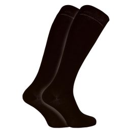 Sock Snob - 2er-Pack Damen atmungsaktiv gemusterte Kniestr&uuml;mpfe aus Bambus