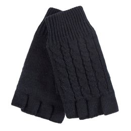 Heat Holders Damen Winter-Thermo-Fingerlose Handschuhe mit Zopfmuster