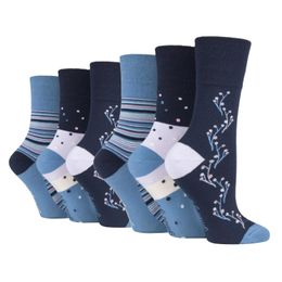 Gentle Grip - 6 Paar Damen Gentle Grip nicht elastische Socken - SOLRH215