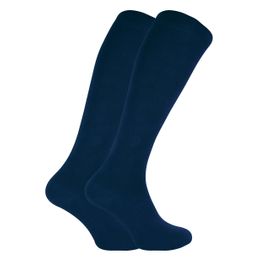 Sock Snob - 2er-Pack Damen atmungsaktiv gemusterte Kniestr&uuml;mpfe aus Bambus