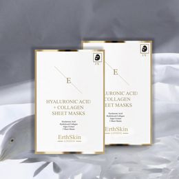 2x Hyalurons&auml;ure- und Kollagen-Maske - 3 Blatt