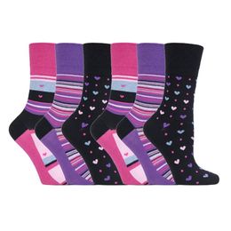 Gentle Grip - 6 Paar Damen Gentle Grip nicht elastische Socken - GG134