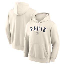 Kapuzenpullover Fanatics "Fanatics Hoodie Paris St. Germain PSG Oversized Overhead", Herren, Gr. L, mehrfarbig, 67% Baumwolle, 33% Polyester, Pullover Kapuzenpullover