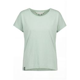 alife and kickin Rundhalsshirt ALIFE & KICKIN "Damen SofiaAK P Kurzarmshirt, Shirt", Damen, Gr. L, matcha mod, fresh mint, 100% Baumwolle (Bio), Shirts Rundhalsshirt, leichtes Sommer-Top mit Print aus Bio-Baumwolle mit Rundhals