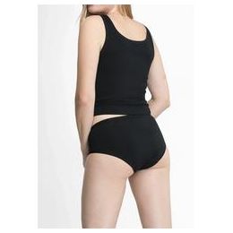 Achselhemd Speidel "Bio Cotton plus", Damen, Gr. 36, N-Gr, schwarz, Single Jersey, Obermaterial: 92% Baumwolle, 8% Elasthan, unifarben, figurbetont, Rundhals, Unterhemden, weich, hochwertig, sportlich, vielseitig, basic, Baumwollmix