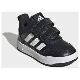 Sneaker Adidas SPORTSWEAR "TENSAUR SPORT 3.0 KIDS", M&auml;dchen, Gr. 25, core schwarz, ftwr wei&szlig;, core schwarz, Synthetik, Textil, Schuhe Sneaker, f&uuml;r Kinder, mit Klettverschluss