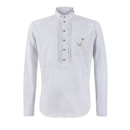 Stockerpoint Traditional Button Up Shirt male size 43/44 Grey