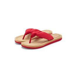 ELBSAND Badezehentrenner 'Sandale,Badelatsche,Flip Flop,Mule, Pantolette,Badeschuhe,Sommerschuhe' rot Gr. 43 f&uuml;r Damen