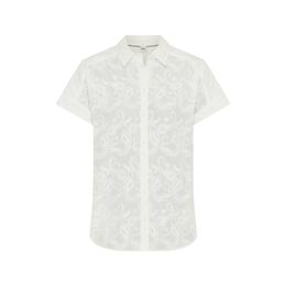 Kurzarmbluse Brax "Style VIV", Damen, Gr. 48, wei&szlig;, Web, 100% Baumwolle, Blusen