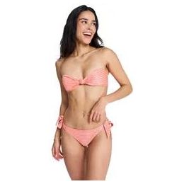 Bikini-Hose Roxy "Wavy Baby Tie-Side Tanga", Damen, Gr. S, US-Gr&ouml;&szlig;en, camellia, Obermaterial: 77% Microfaser, 13% Nylon, 10% Elasthan;, Badehosen Bikini-Hose