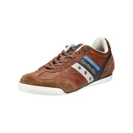Pantofola d'Oro Sneaker PANTOFOLA D&acute;ORO "Pantofola d'Oro Sneaker Lederimitat", Herren, Gr. 41, cognac, Lederimitat, Schuhe Sneaker