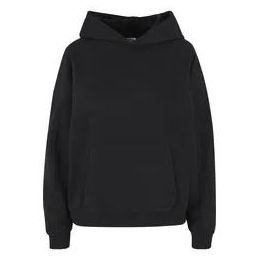 Kapuzensweatshirt Urban Classics "Urban Classics Damen Ladies Organic Oversized Hoody", Herren, Gr. 5XL, schwarz, 100% Baumwolle, unifarben, Sweatshirts