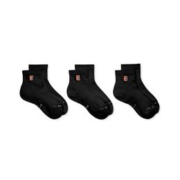 Sportsocken Nike "U NK ED ELVD ANK 3P TENNIS 144", Damen, Gr. L (42/45), multi, color2, Obermaterial: 69% Baumwolle, 29% Polyester, 2% Elasthan, Socken Sportsocken, f&uuml;r sportliche Aktivit&auml;ten, sportlicher Stil, vielseitig einsetzbar