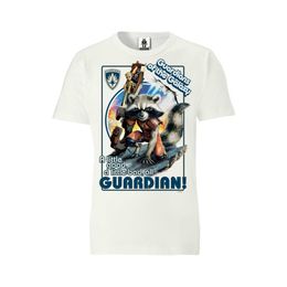 logoshirt T-Shirt Damen Gr&ouml;&szlig;e S blau / wei&szlig;